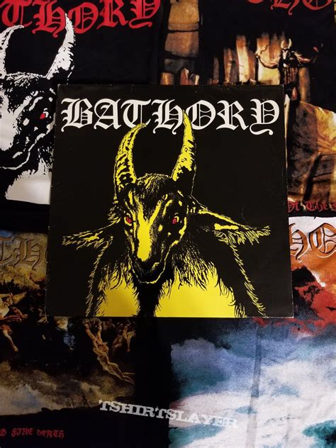 Bathory Og Yellow Goat Vinyl Tshirtslayer Tshirt And Battlejacket Gallery