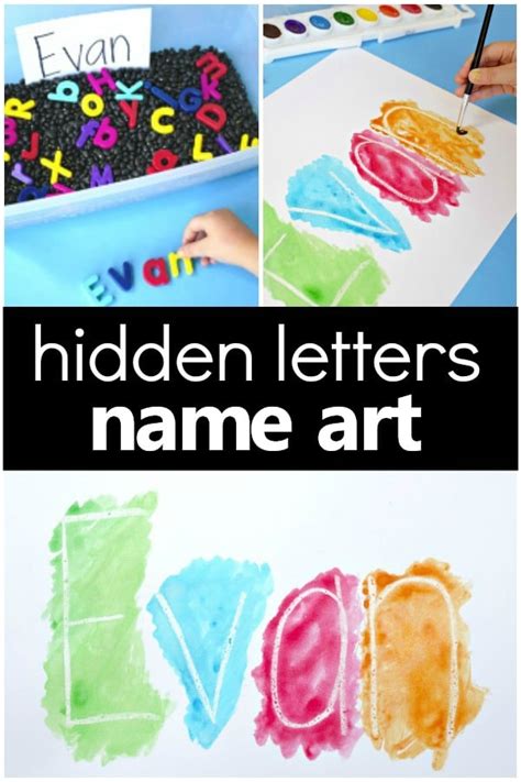 Preschool Name Cards Clip Art