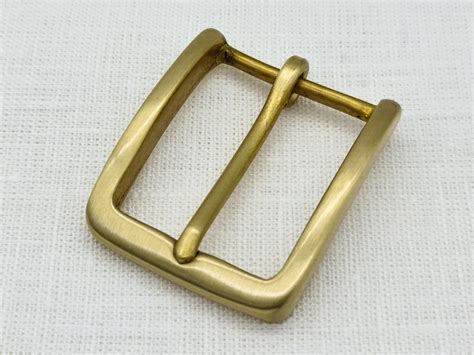 Solid Brass Buckle Premium Belt Buckle Gold Buckle Men Belt Etsy