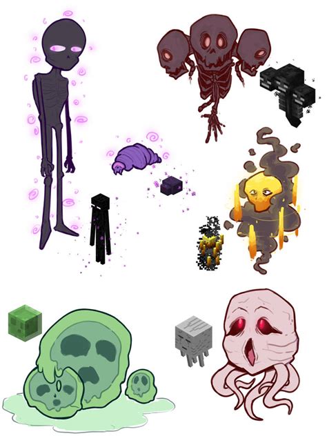 Minecraft Art Mobs