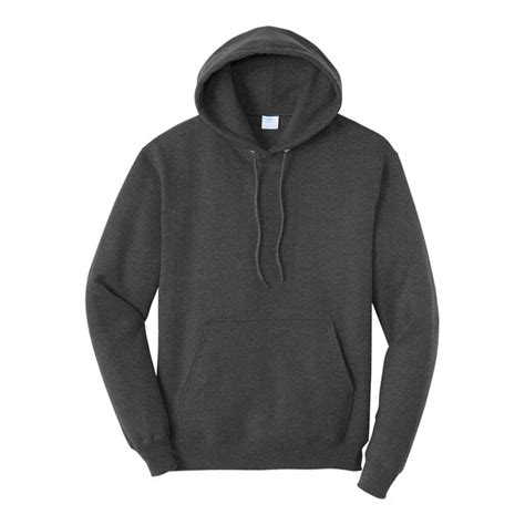 Port And Company Pc78h Unisex Customizable Black Heather Core Fleece