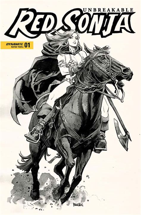 Dynamite® Unbreakable Red Sonja 1