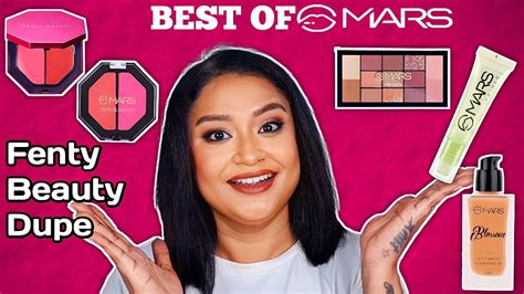 Best Of Mars Cosmetics I Am Loving So Far I Even Found A Similar Dupe For Fenty Beauty Blush