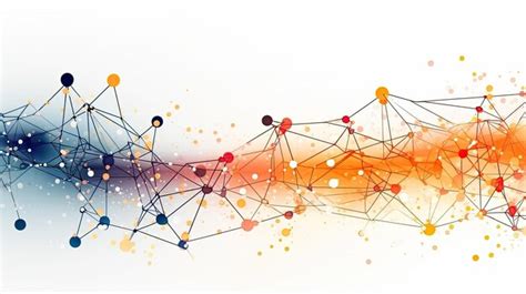 Premium Ai Image Illustration Molecule Connected Lines With Dots And Polygon Shape Abstract