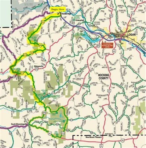 Map Of Ohio Hocking Hills At Chelsea Frome Blog