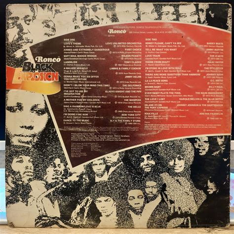 Various Black Explosion Lp Plak