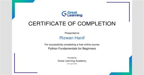 Rizwan Hanif On Linkedin Python Fundamentals For Beginners Course