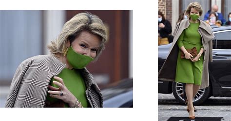 Aplausos Para La Reina Mathilde Que Se Animó A Un Look Irresistible Revista Para Ti