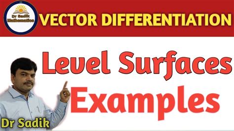 Level Surface Definition At Alfred Wilkinson Blog