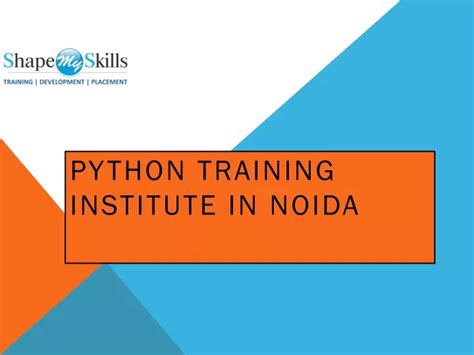 Ppt Python Training In Noida Powerpoint Presentation Free Download