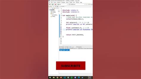 Shorts Aprendiendo A Usar Printf Float Youtube