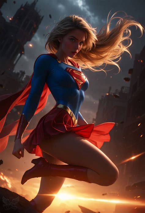 Supergirl By Alluring Artwork On Deviantart