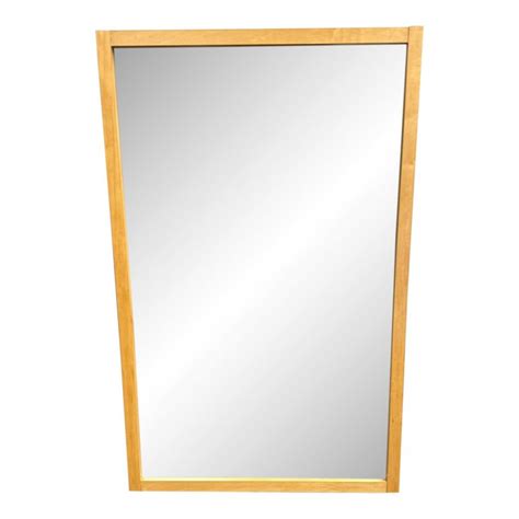 Contemporary Maple Wall Mirror Design Plus Gallery