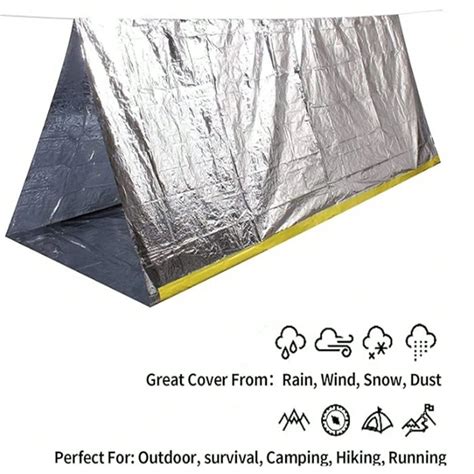 Carpa De Emergencia Carpa Tubo Para 2 Personas Carpa De Supervivencia