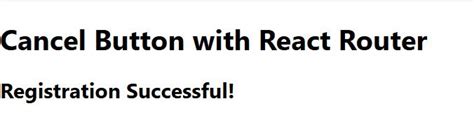 React Cancel Button Methods With Examples