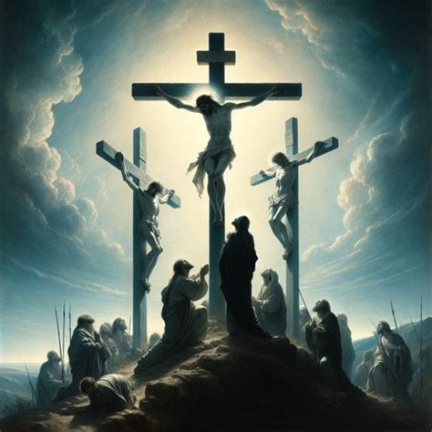 Golgotha Calvary Artwork Bible Art