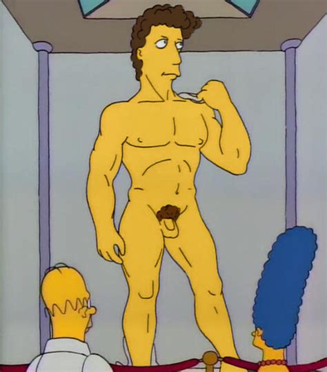 Rule 34 Cock Fine Art Parody Flaccid Homer Simpson Male Male Only