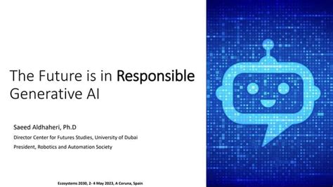 The Future Is In Responsible Generative Ai Pdf