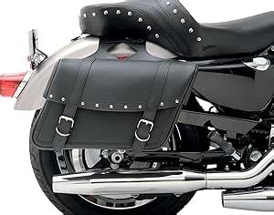 Saddlemen X021 03 042 Jumbo Rivet Highwayman Slant Style Saddlebag