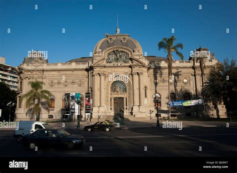 The National Museum Of Fine Arts Located In Santiago Chile Stock