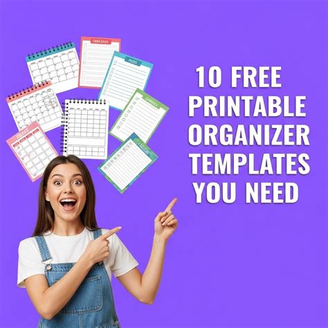 10 Must Have Free Printable Organizer Templates Psd Freebies Mockups
