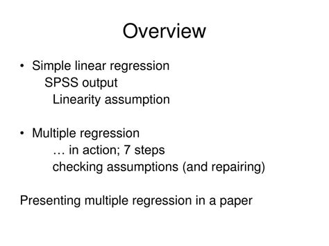 Ppt Multiple Regression Powerpoint Presentation Free Download Id 6319468