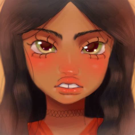 Unfinished Jelly Art Style Attempt 💔 Drawings Of Black Girls Lovers