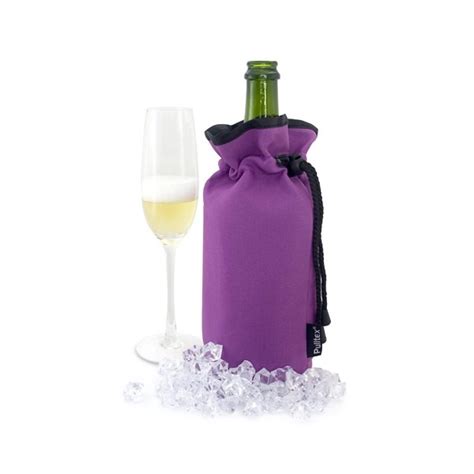 Champagnekylare I Påse Lila Vintillbehör