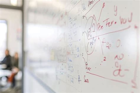 A Whiteboard Filled With Handwritten Notes And Diagrams In A Modern