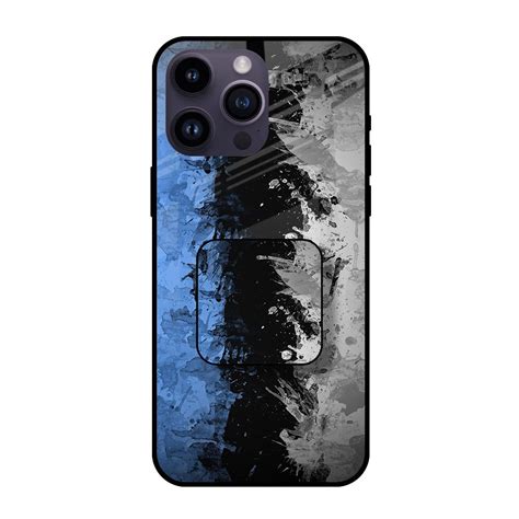 Dark Grunge Glass Case With Square Phone Grip Flat 35 Off On Glass