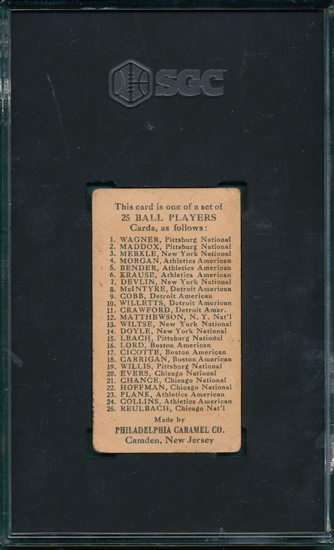 Lot Detail E Devlin Philadelphia Caramel Sgc