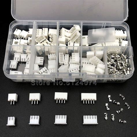 230pcsbox Xh254 2p 3p 4p 5p Pin 254mm Pitch Terminal Kit Housing