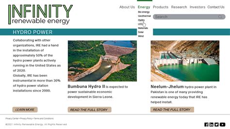 Infinity Renewable Energy On Behance
