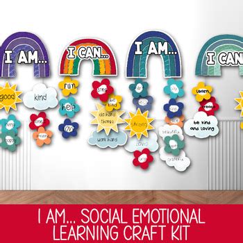 Rainbow I Am Activity Social Emotional Learning Back To School