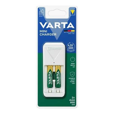 Varta Mini 2x Aaaaa Nimh Akkumulátor Töltő 2db Elem Pepitahu