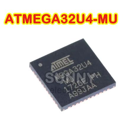 atmega32u4 mu qfn 44 8 bit mcu vi Điều khiển chip ic 16mhz shopee