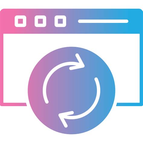 Sync Generic Gradient Fill Icon