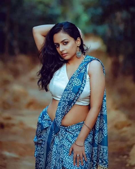 Ranjani Ramesh Spicy Navel And Belly Button Exposed In Saree