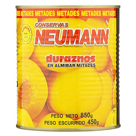 PÊssego Em Calda Metades Neumann Lata 450g Gtineanupc 7896040900119