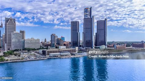 The Renaissance Center In City Urban Skyline By The Detroit River News