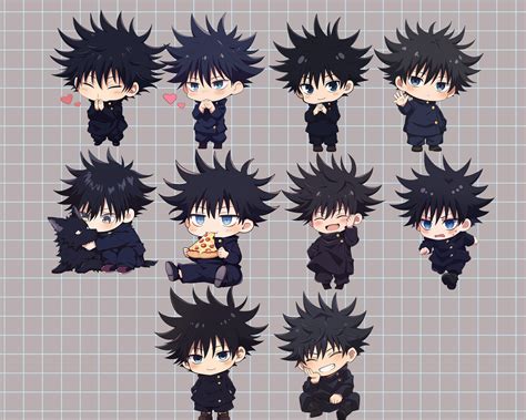 Chibi M Egumi Clipart Bundle Cute Anime Png Pack Etsy