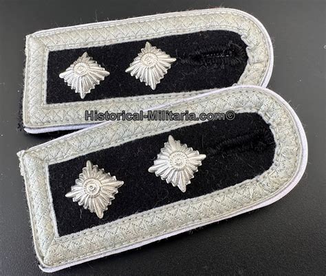 Ss Scharführer Waffen Ss Schulterklappen Panzertruppe Ri