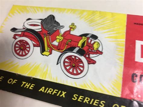 Airfix Car Model Kit From 1956 Vintage 1904 Darracq Airfix From Genevieve Film £1990