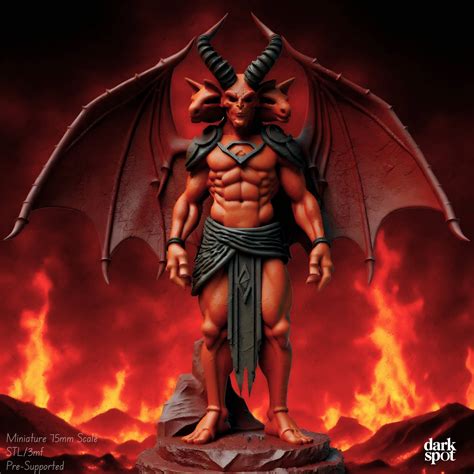 Archivos De Impresora 3d Archivo 3mf Asmodeus Demon Of Lust And