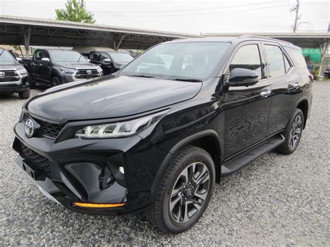 Rhd Toyota Fortuner Legender 24v 4wd Auto Black Pap Prosperity Coltd