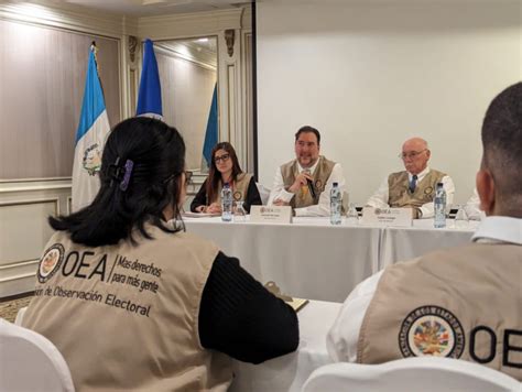 La Oea Despliega Misión De Observación Para Elecciones Municipales En