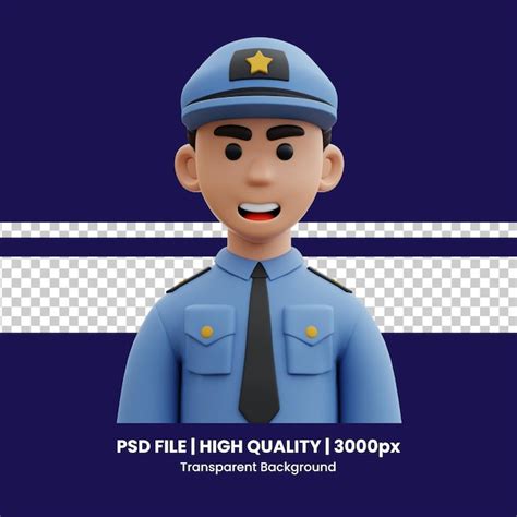 Premium Psd Male Enginer 3d Avatar