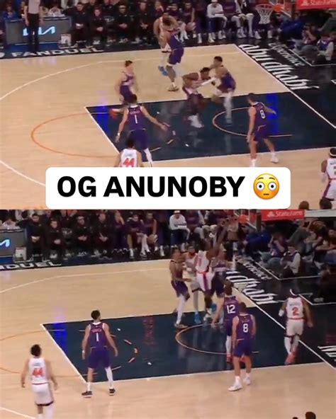 Hooper Og Anunoby Has Been On One 😤 Instagram