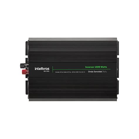 Inversor De Tensao Onda Senoidal 1500w 24vcc 127vac Isv1501
