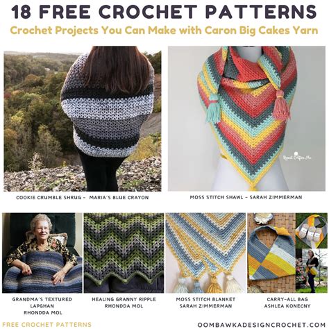Best 13 Cozy Creations With Caron Big Cakes Yarn Free Crochet